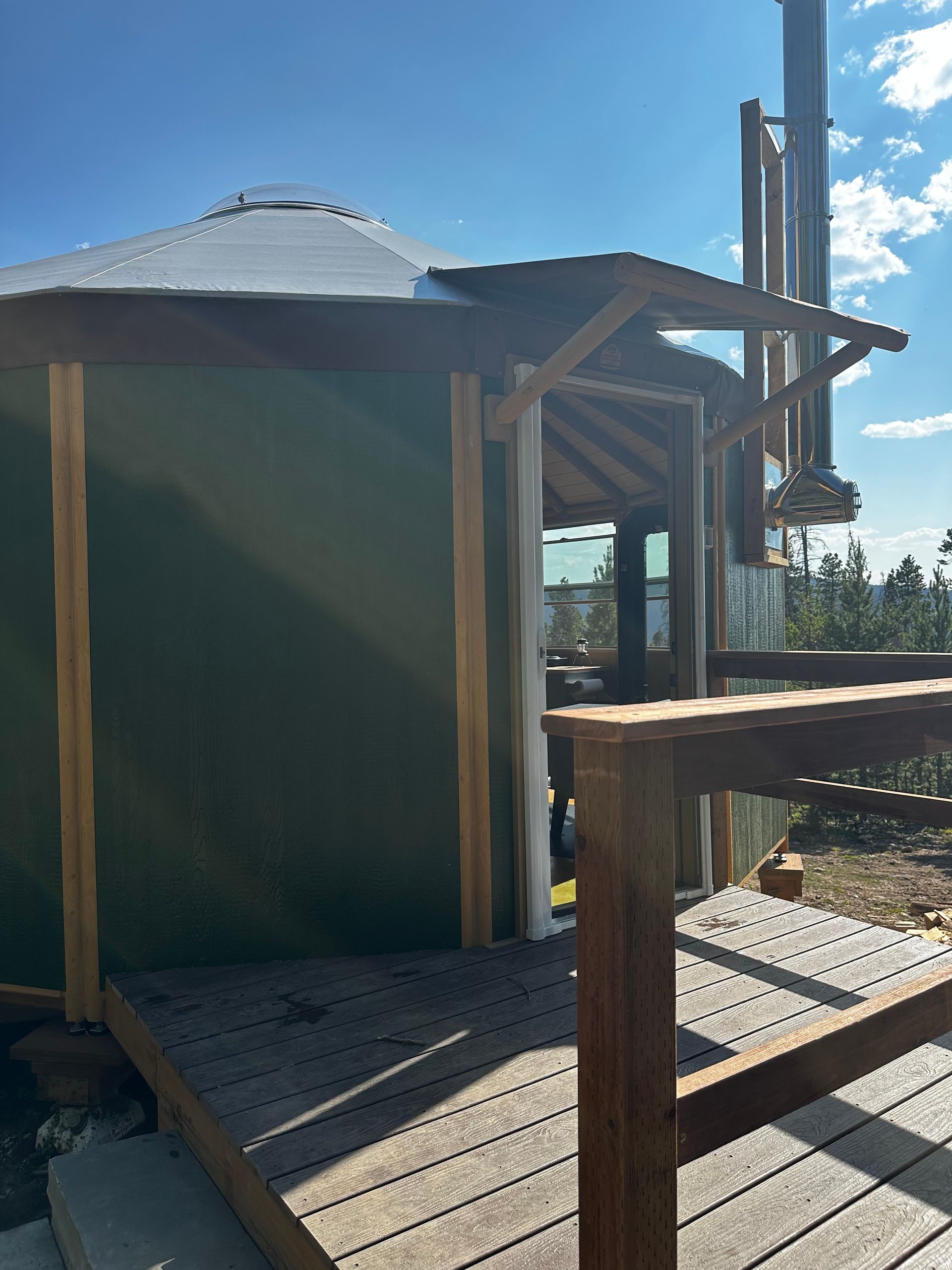 Yonder Yurts | Lower Montgomery Yurt | State Forest State Park, Colorado