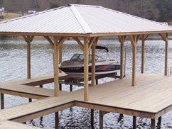 Custom Docks - custom decks Alabama