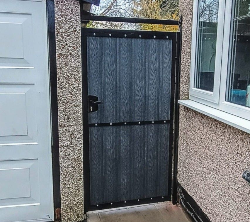 A selection of gates fabricated an installed by Composite Gates UK ...
