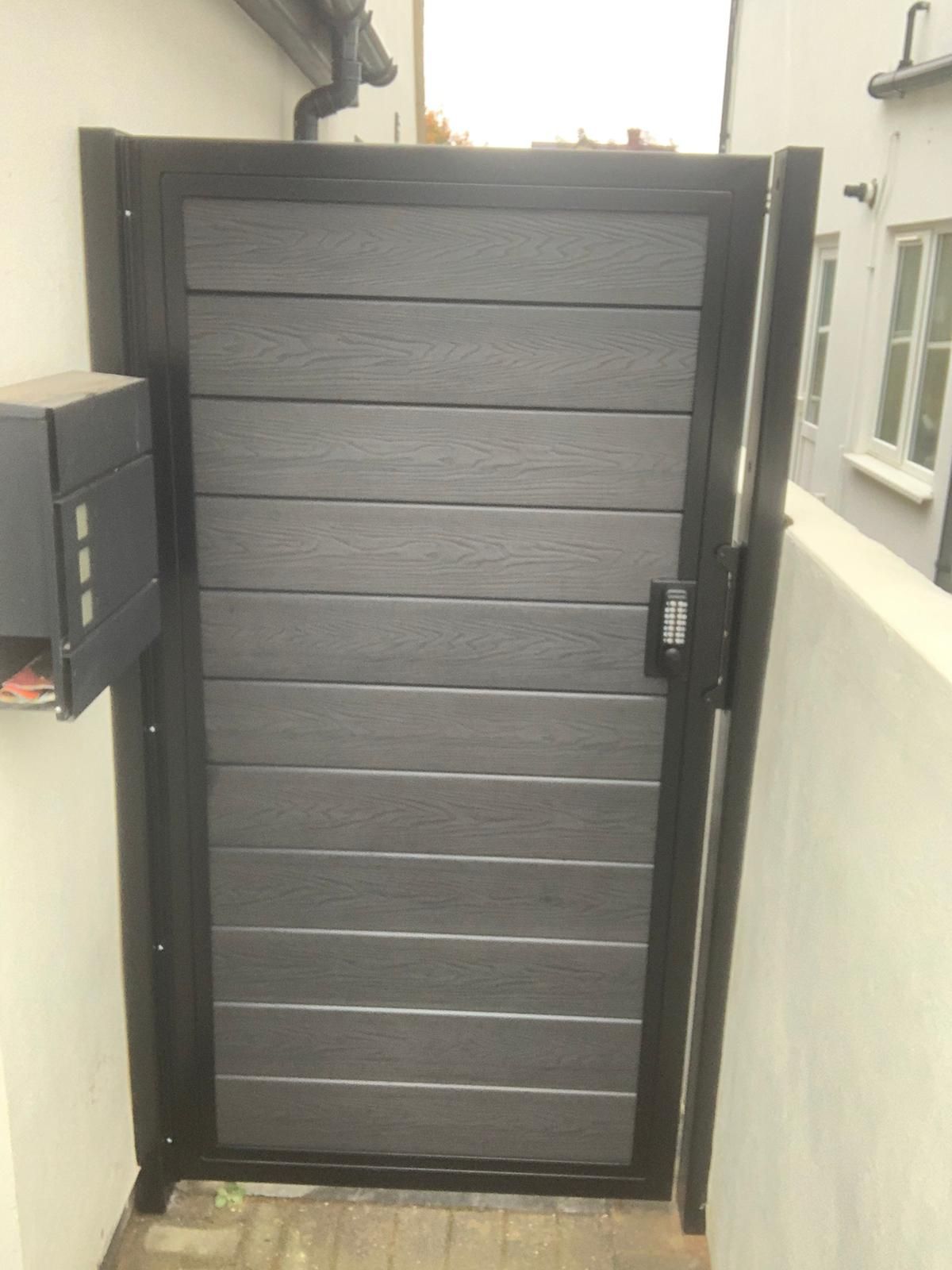 A selection of gates fabricated an installed by Composite Gates UK ...