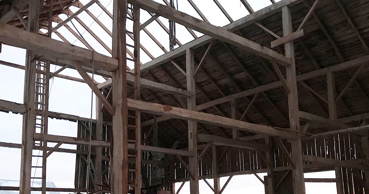 1430 Newry Timber Frame for Sale | Heritage Barns
