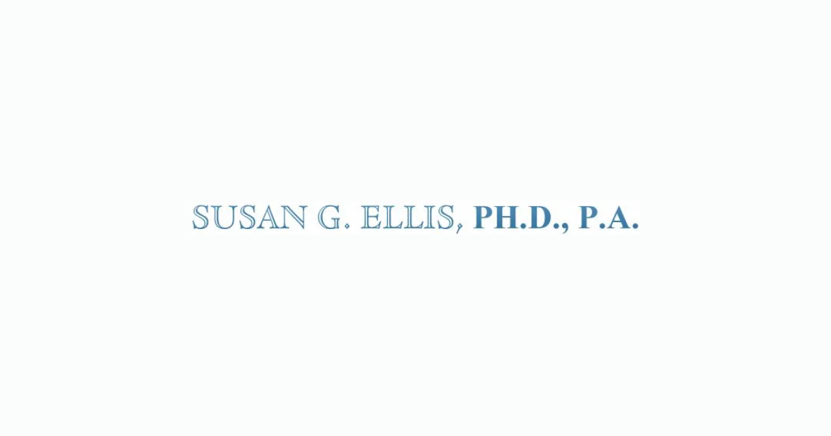 Licensed Therapist | Largo, FL | Susan G. Ellis PhD, PA
