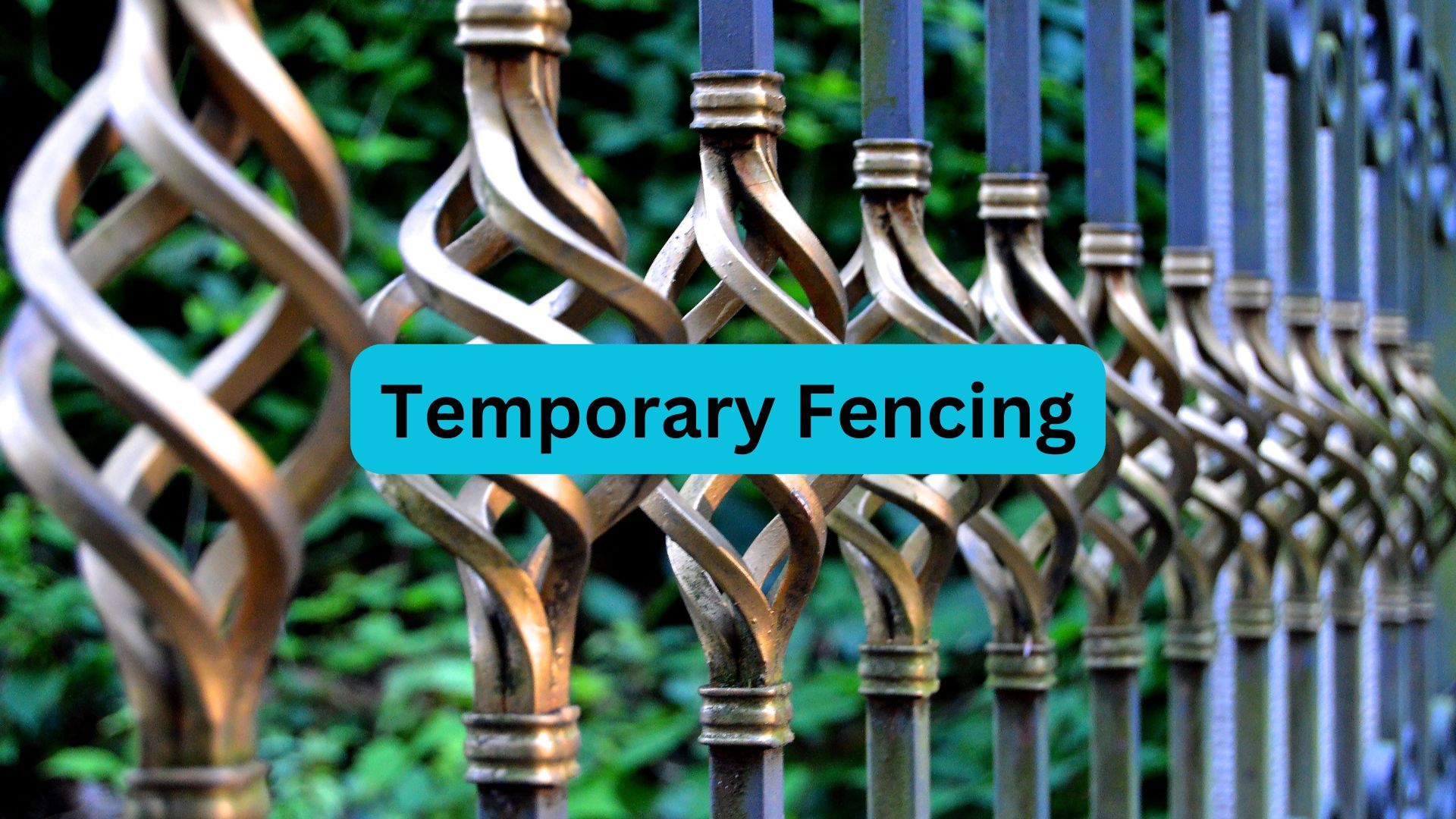 Temporary Fencing in Orange County, CA | Orange County Custom Iron ...