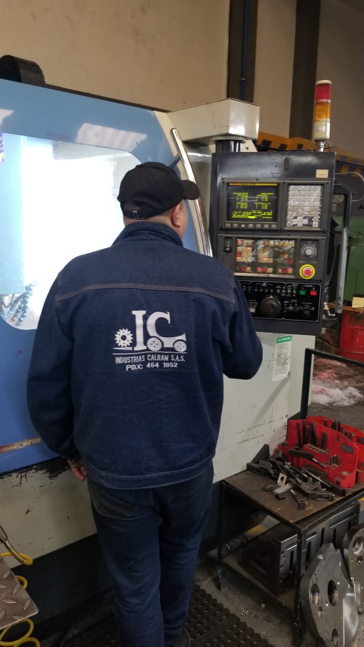CNC mecanizado de metales - INDUSTRIAS CALRAM