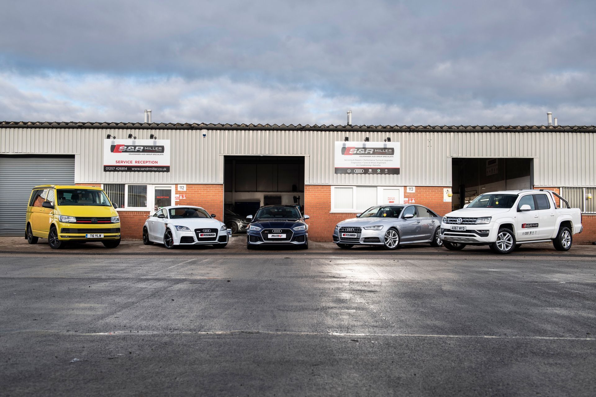 Our Services - Audi & Volkswagen Specialists | S&R Miller, Wigan