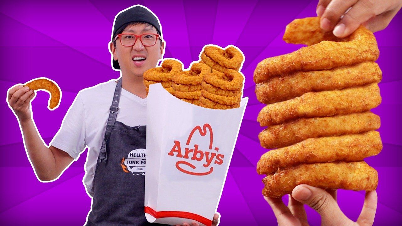 DIY Giant Arby's Curly Fry