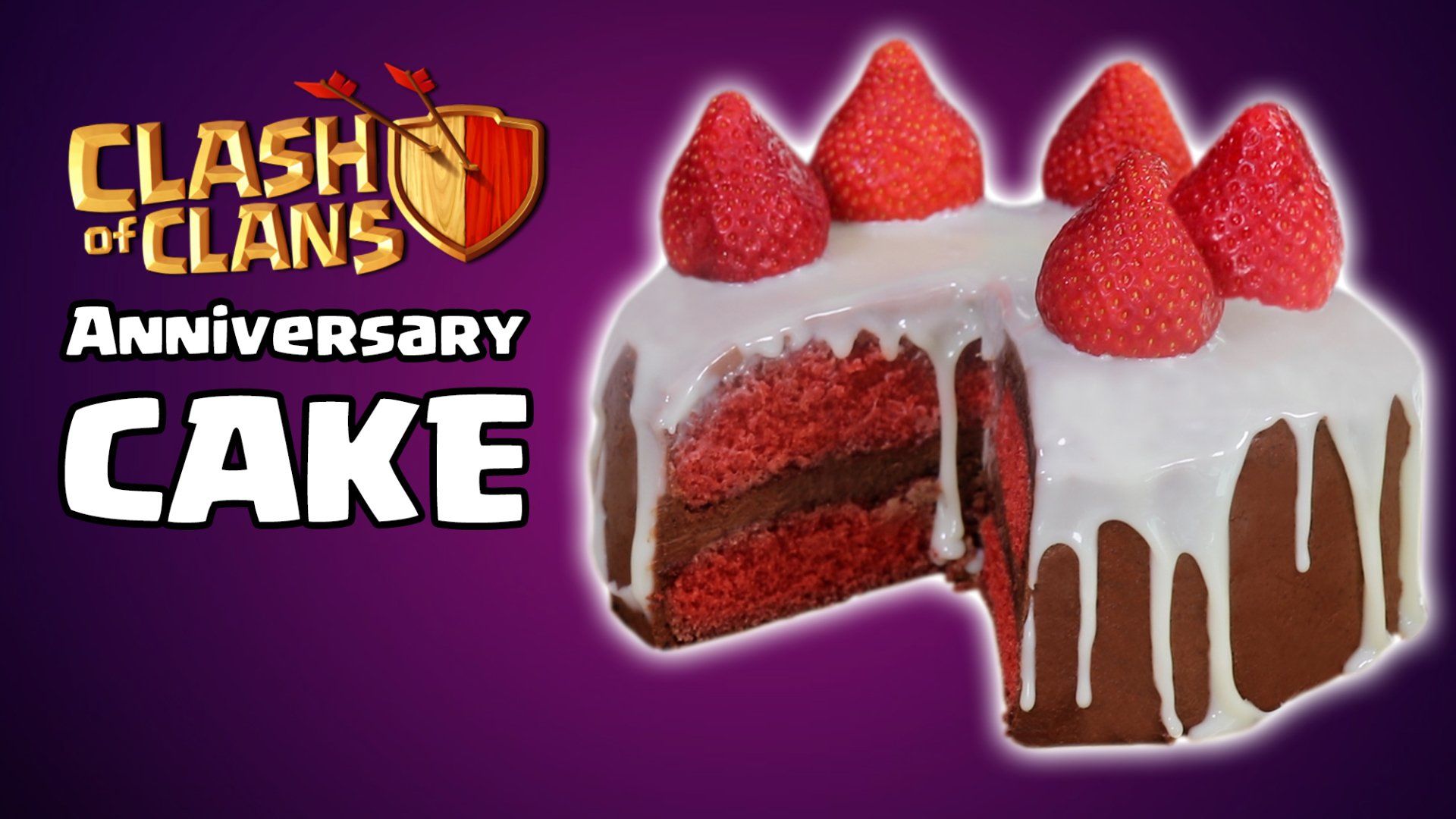 DIY CLASH OF CLANS CAKE