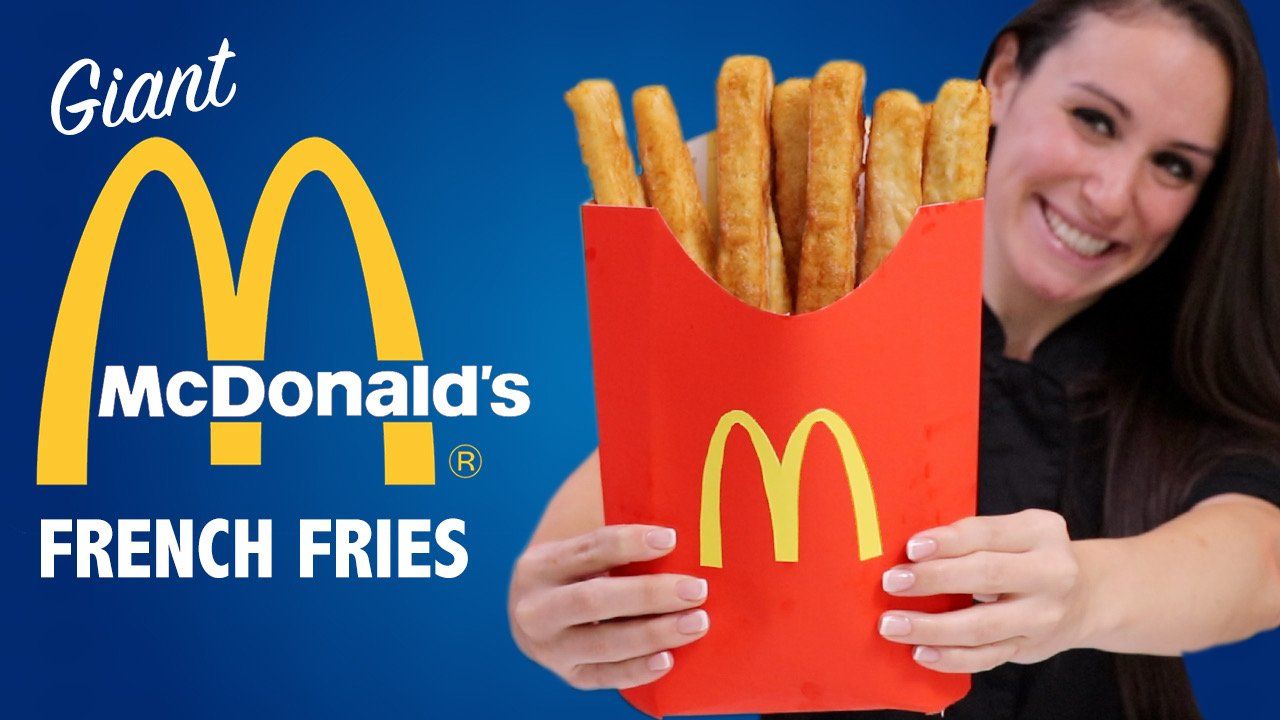 OVERSIZED Small McDonalds Fry