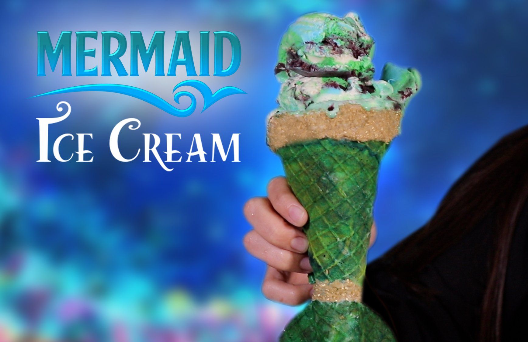 MERMAID ICE CREAM!!