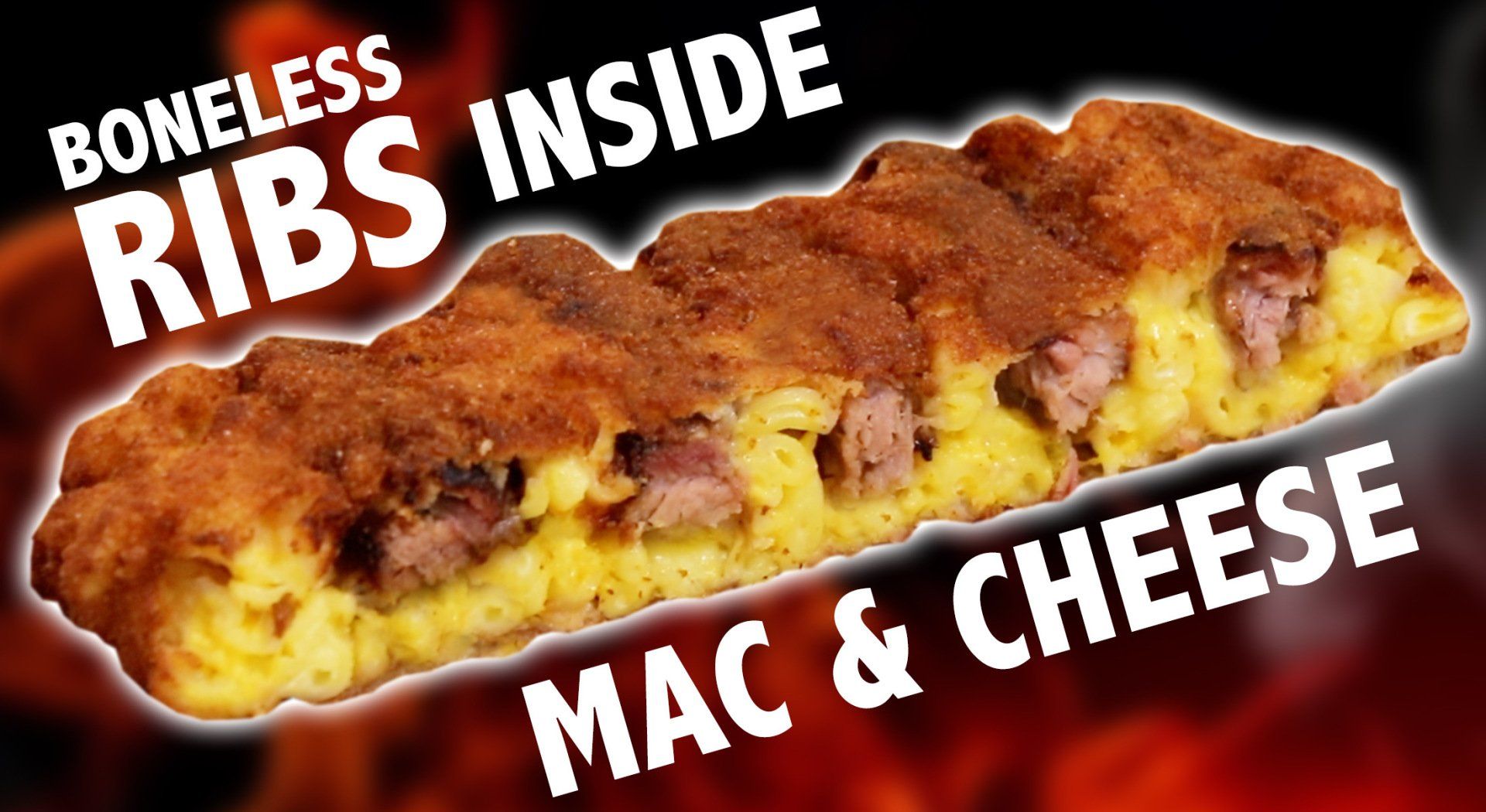 RIBS INSIDE MAC & CHEESE