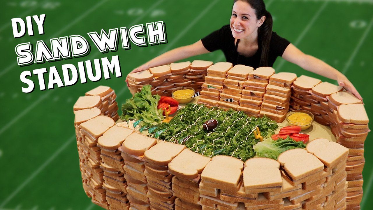 DIY SANDWICH STADIUM 🥪🏟️