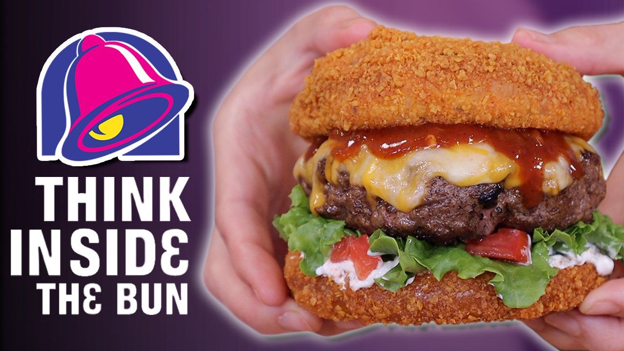 Taco Bell INSIDE The Bun