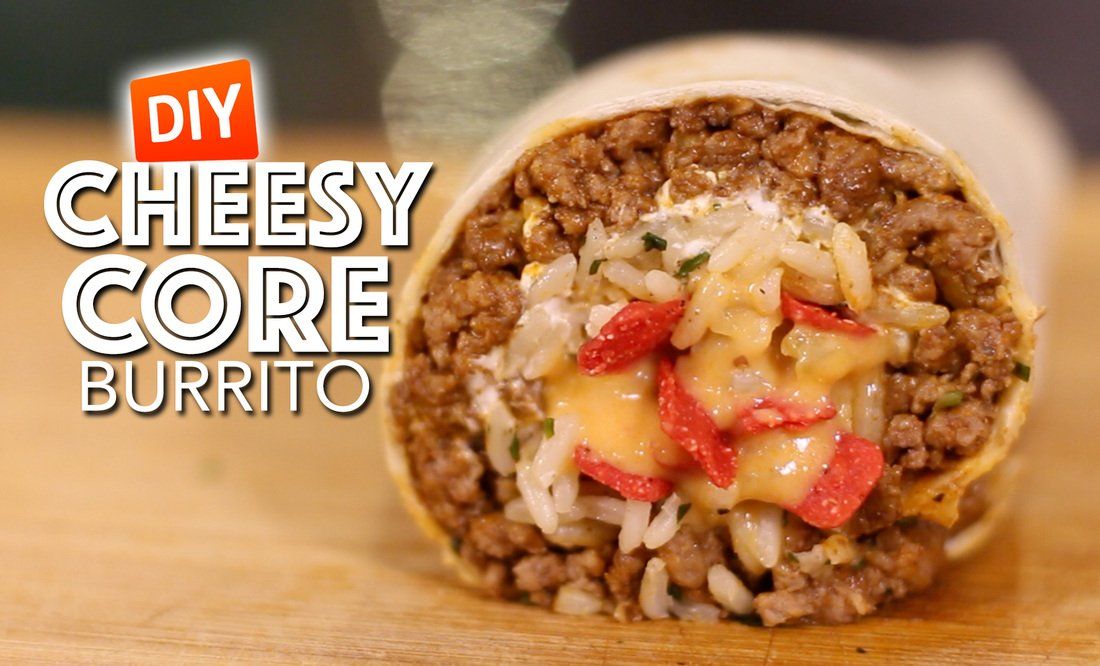 Cheesy Core Burrito