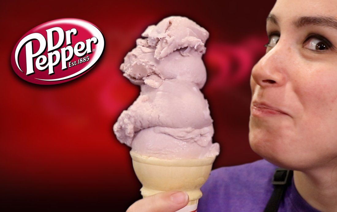 Dr. Pepper Ice Cream