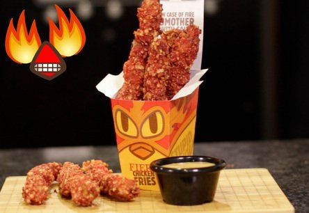Fiery Chicken Fries
