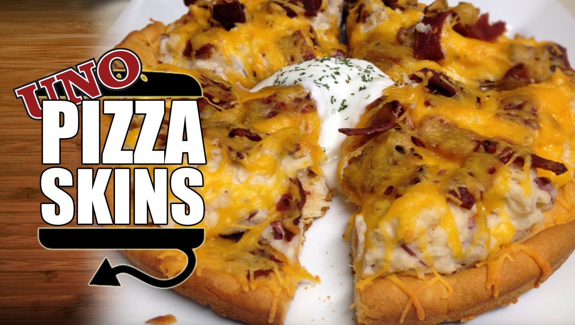 Potato Skin Pizza