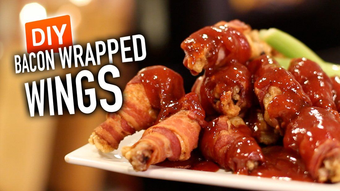 Bacon Wrapped Wings