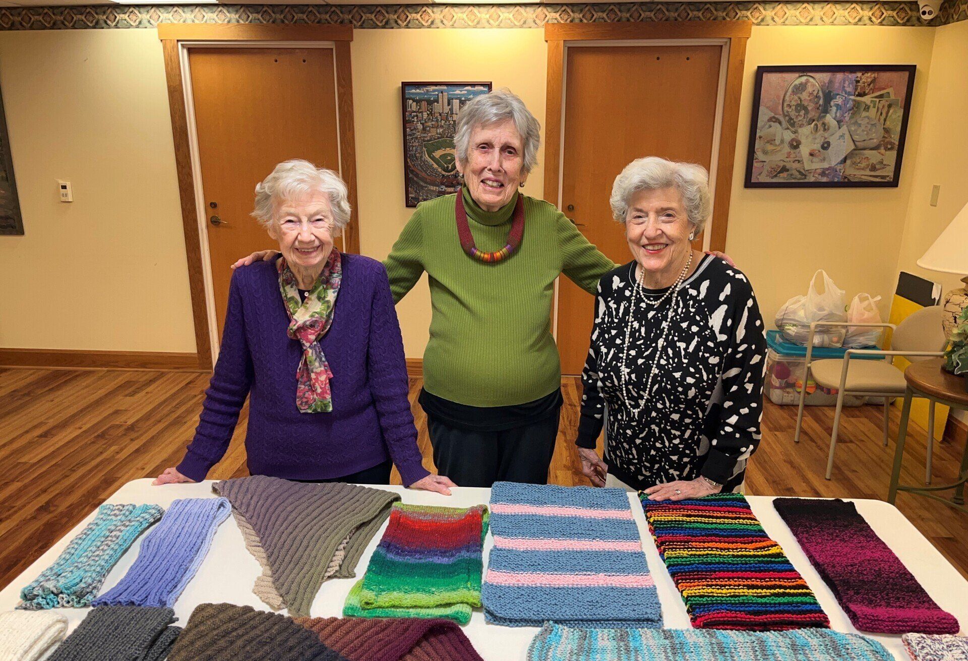 Resident Volunteering Thrives at Chestnut Square at The Glen