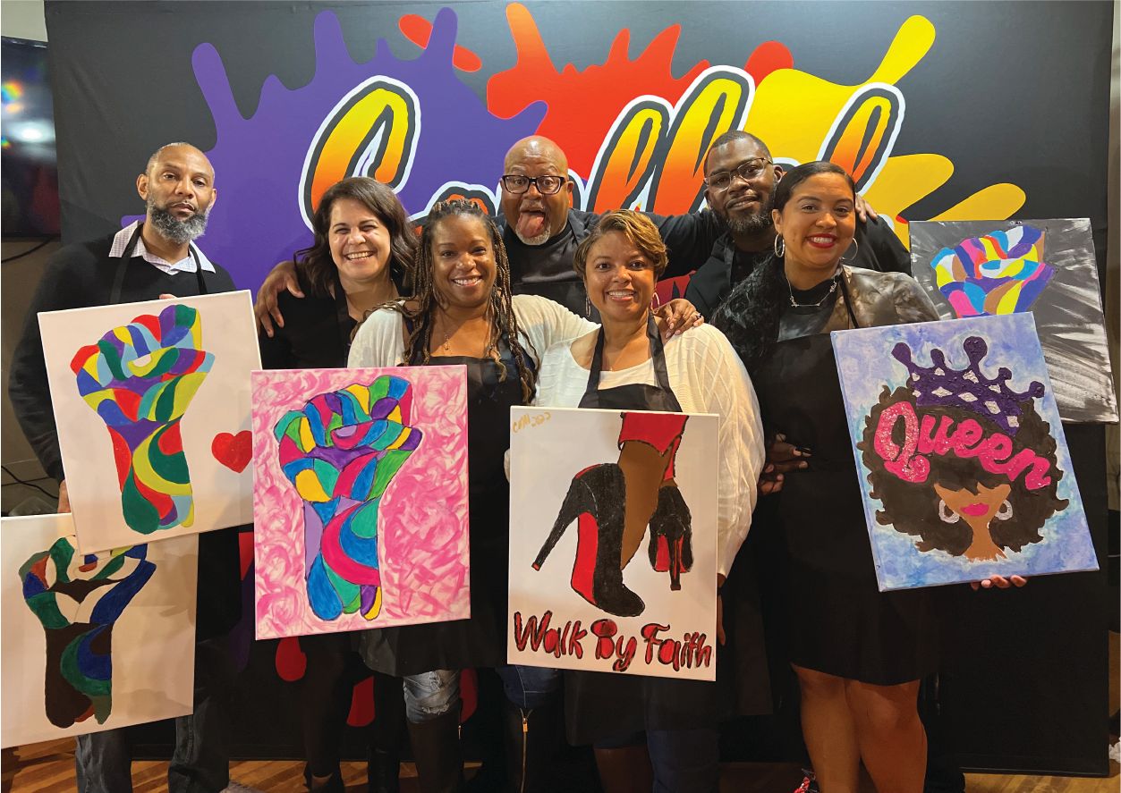 Soulful Sip & Paint Party | Serving Maryland, Virginia, and Washington, DC