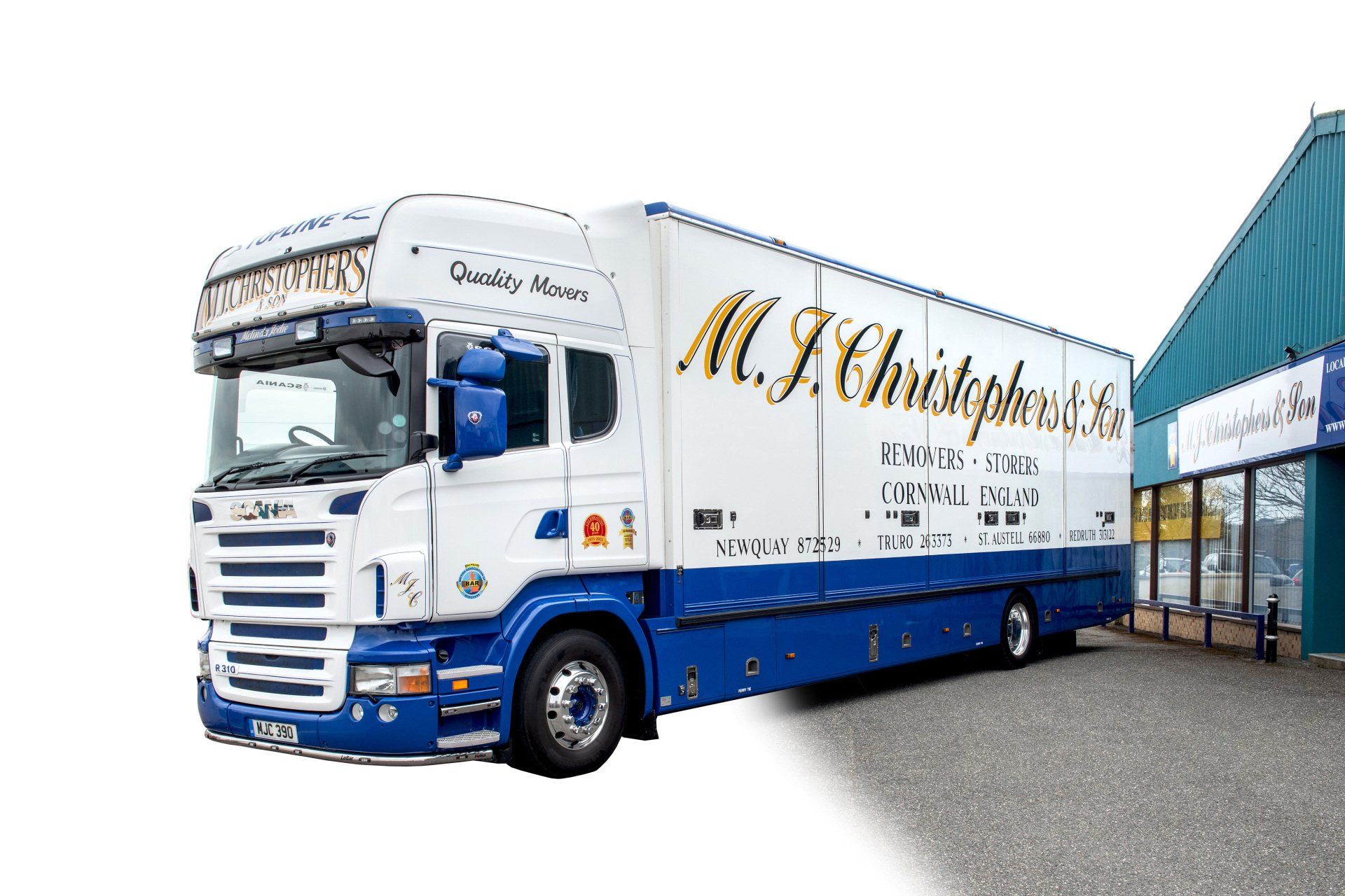 Fleet of vehicles | House moves | M J Christophers