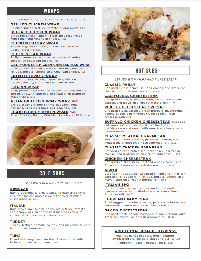 Menu - Basile Italian Delight Restaurant