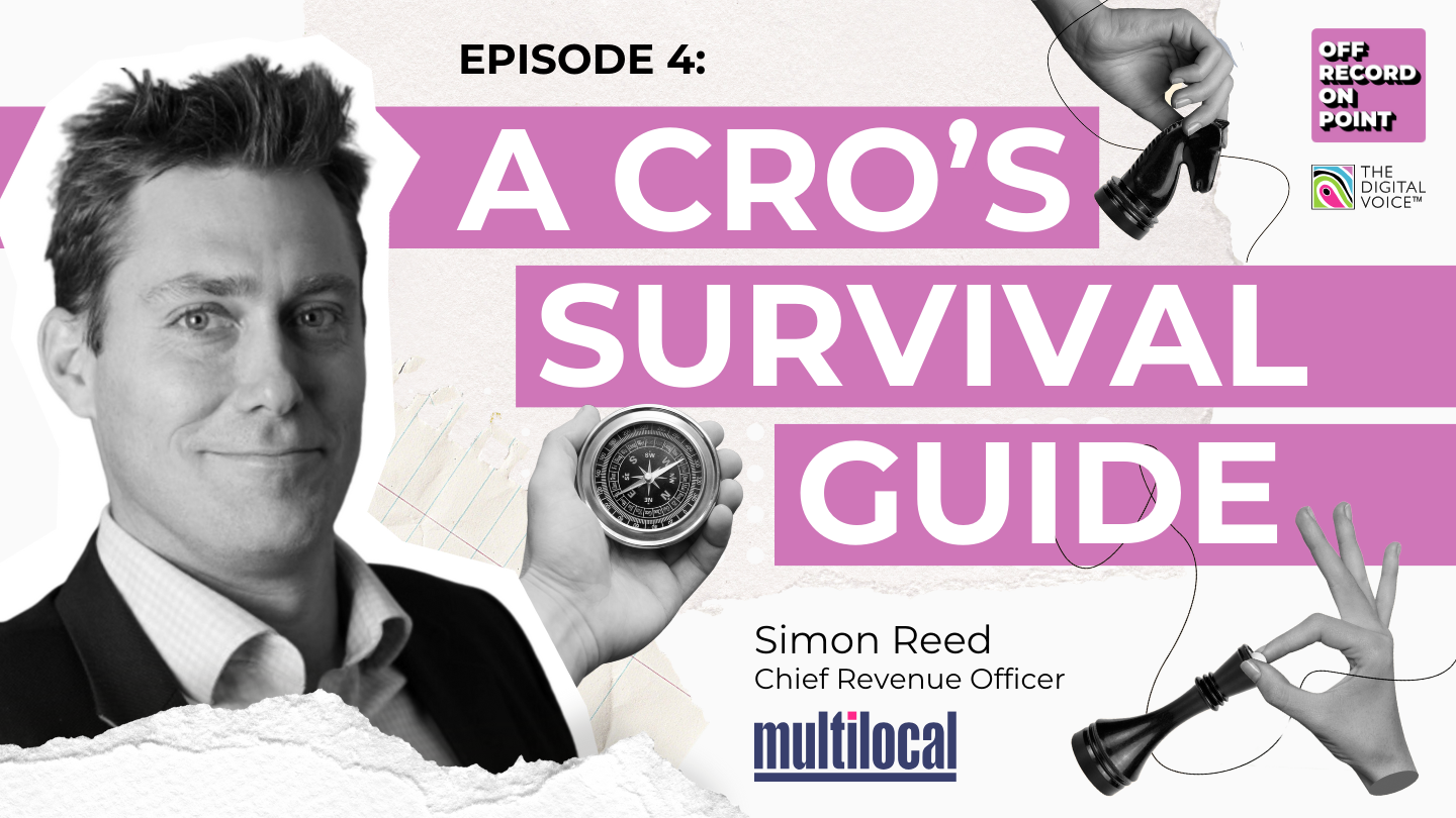 A CRO's Survival Guide with Simon Reed, CRO at Multilocal