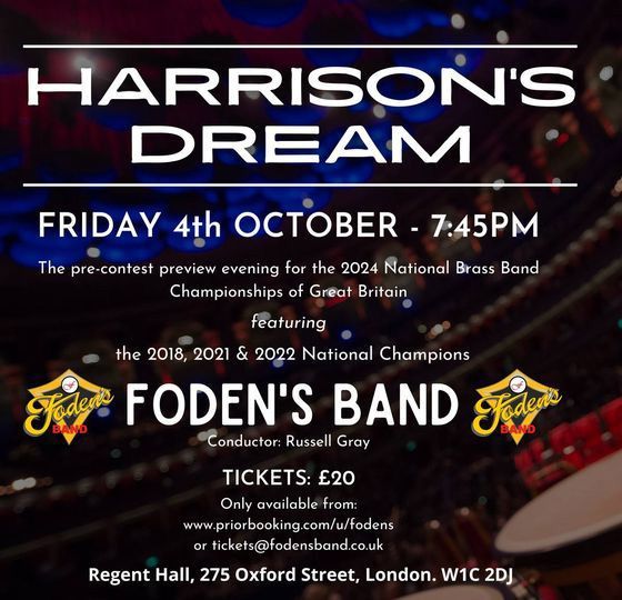 Regent Hall - National Championships preview evening