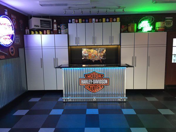 Harley Davidson Man Cave