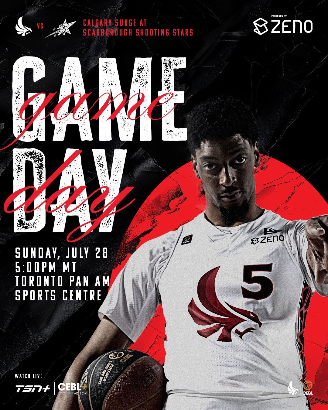 Calgary Surge Basketball - Canadian Elite Basketball League