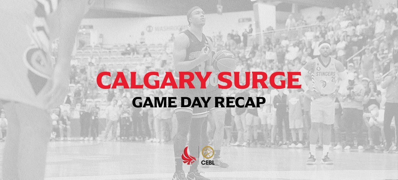 CALGARY SURGE STAMP TICKET TO CHAMPIONSHIP WEEKEND WITH 84-68 WIN OVER EDMONTON STINGERS
