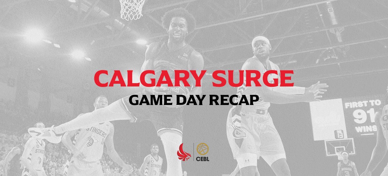 EDMONTON STINGERS STRIKE BACK IN BATTLE OF ALBERTA WITH 91-83 WIN OVER CALGARY SURGE