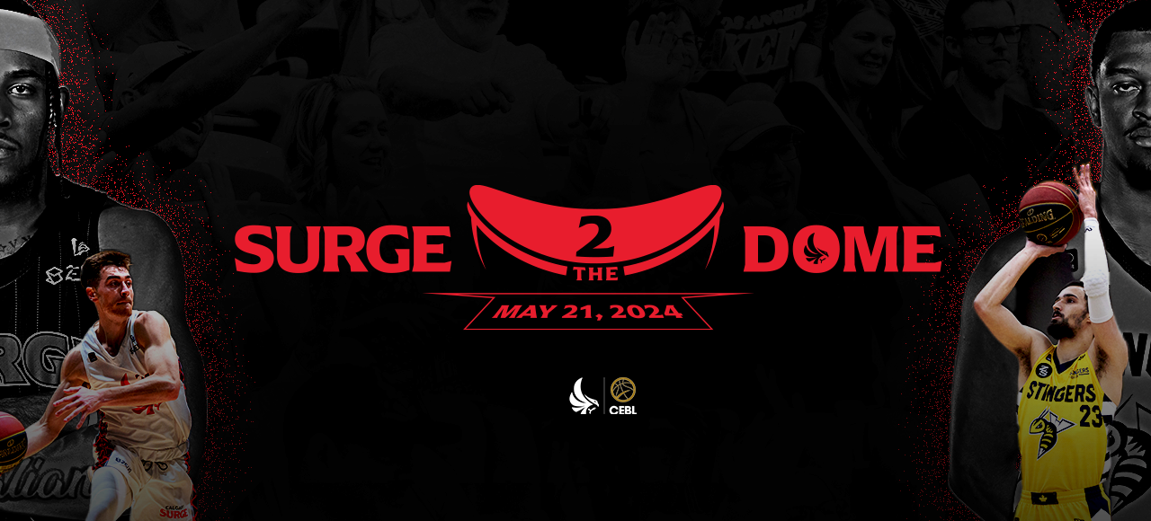 CALGARY SURGE TO OPEN 2024 SEASON MAY 21 VS. EDMONTON STINGERS AT SADDLEDOME