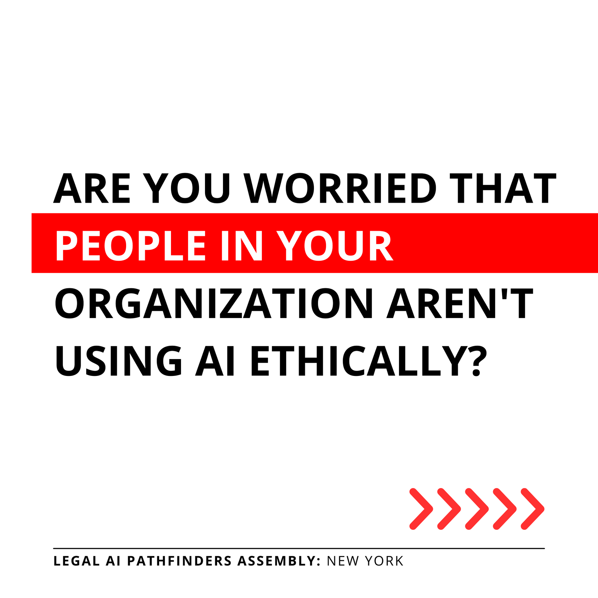 Legal AI Pathfinder's New York Assembly Feedback