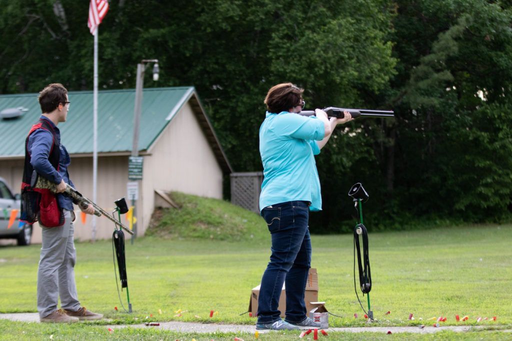 Outdoor shooting ranges open to public