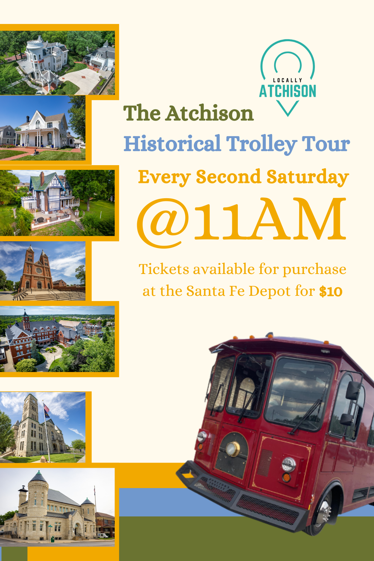 Atchison Historical Trolley Tour