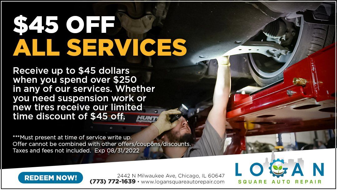 Specials | Logan Square Auto Repair | YOUR #1 Auto Repair Shop in Chicago
