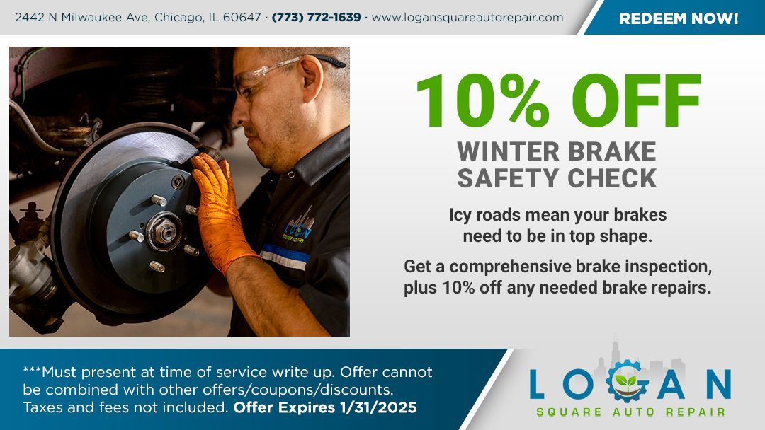 Specials | YOUR #1 Auto Repair Shop in Chicago | Logan Square Auto Repair