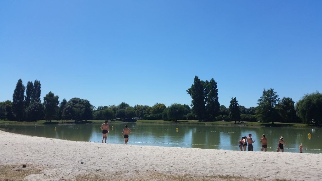 Les Gours plan d'eau