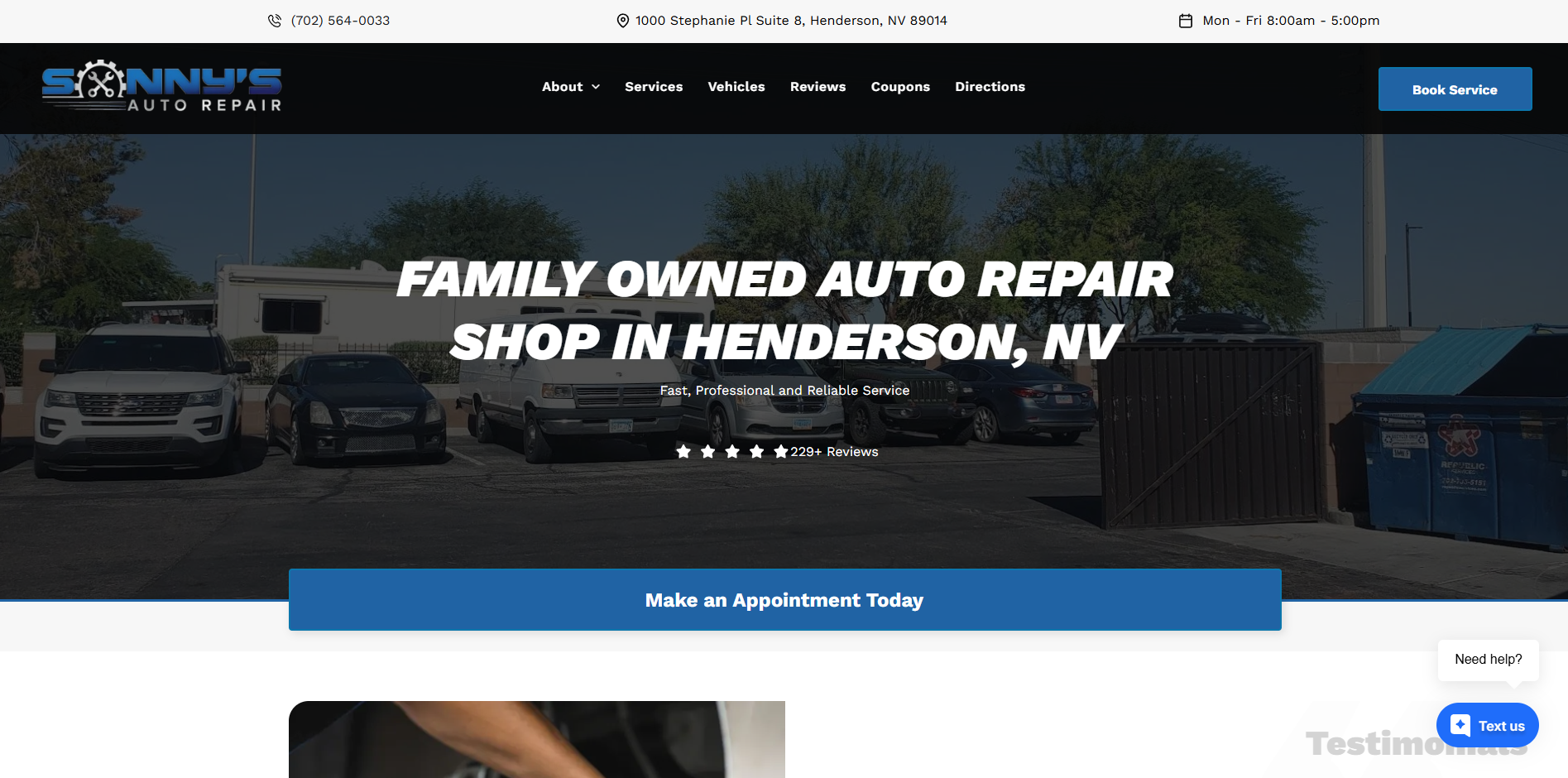 Expert Auto Repair in Henderson, NV | Sonny's Auto Repair Services