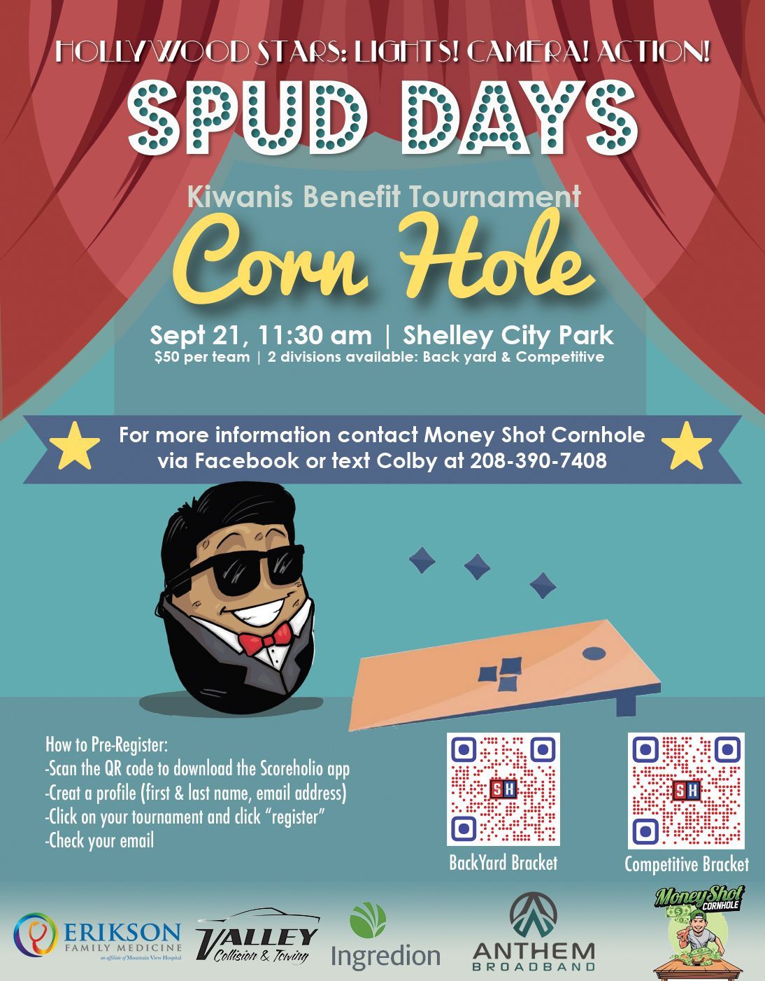 Cornhole Tournament - Competitive Fun at Idaho Spud Day