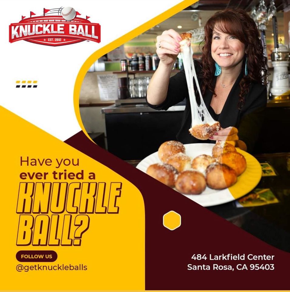 Knuckle Ball | Signature dish at Homerun Pizza & Sports Bar | Santa ...