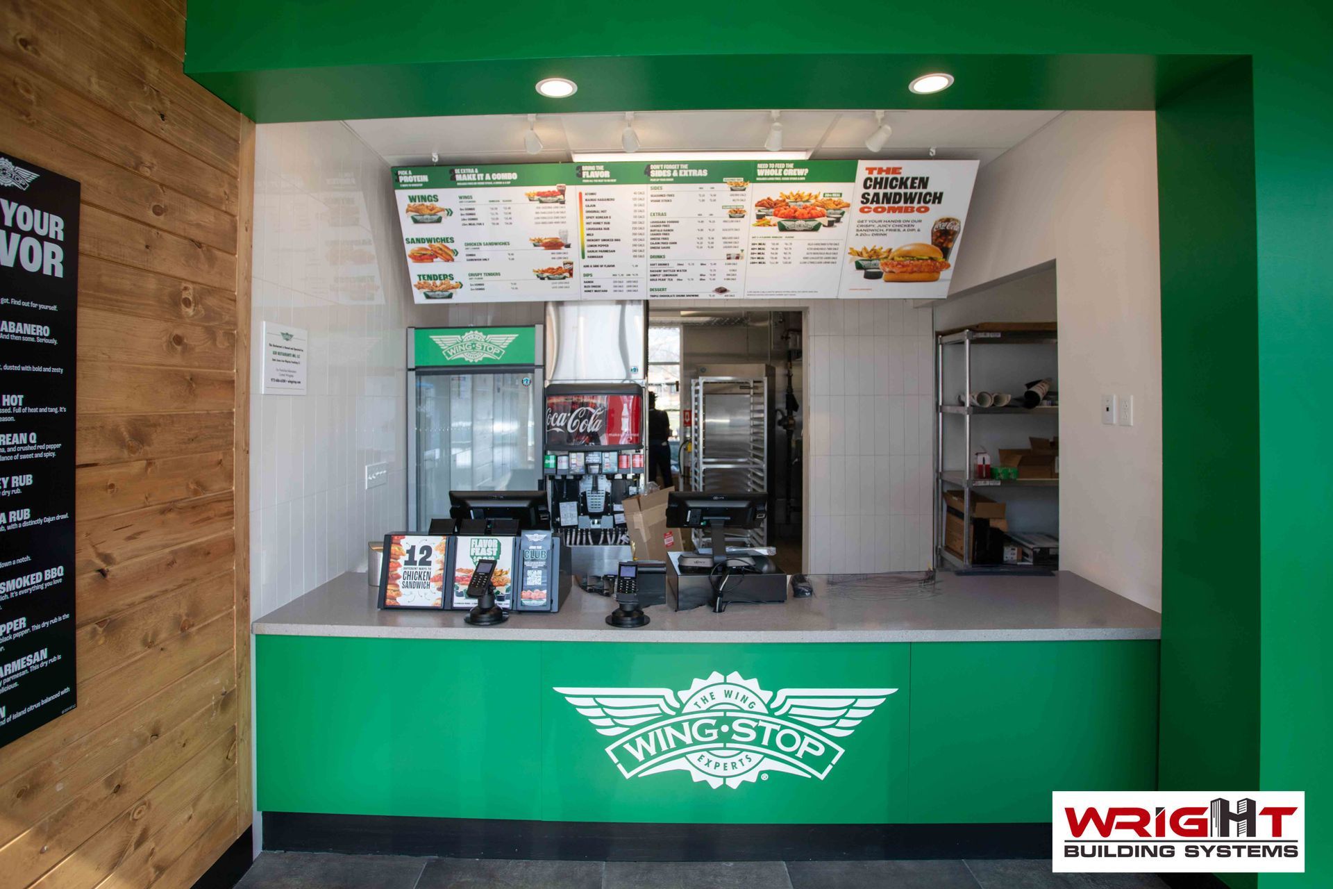 Wing Stop Restaurants | Wright Building Systems