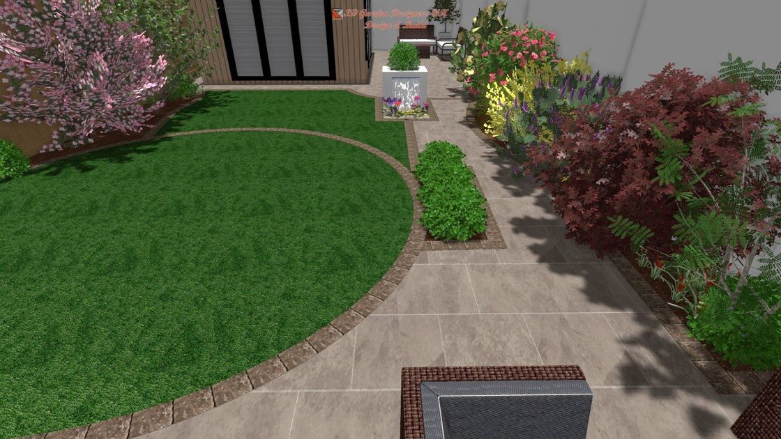 3D Garden designers | New Garden Design | 3D Visual Design