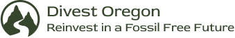 The coalition members and background info about Divest Oregon campaign
