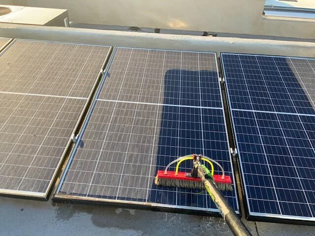Solar panel cleaning near me store