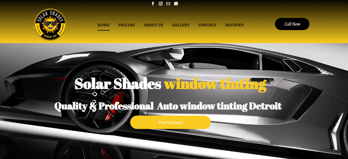 Solar Shades Window Tinting, Best Window Tinting Detroit Service