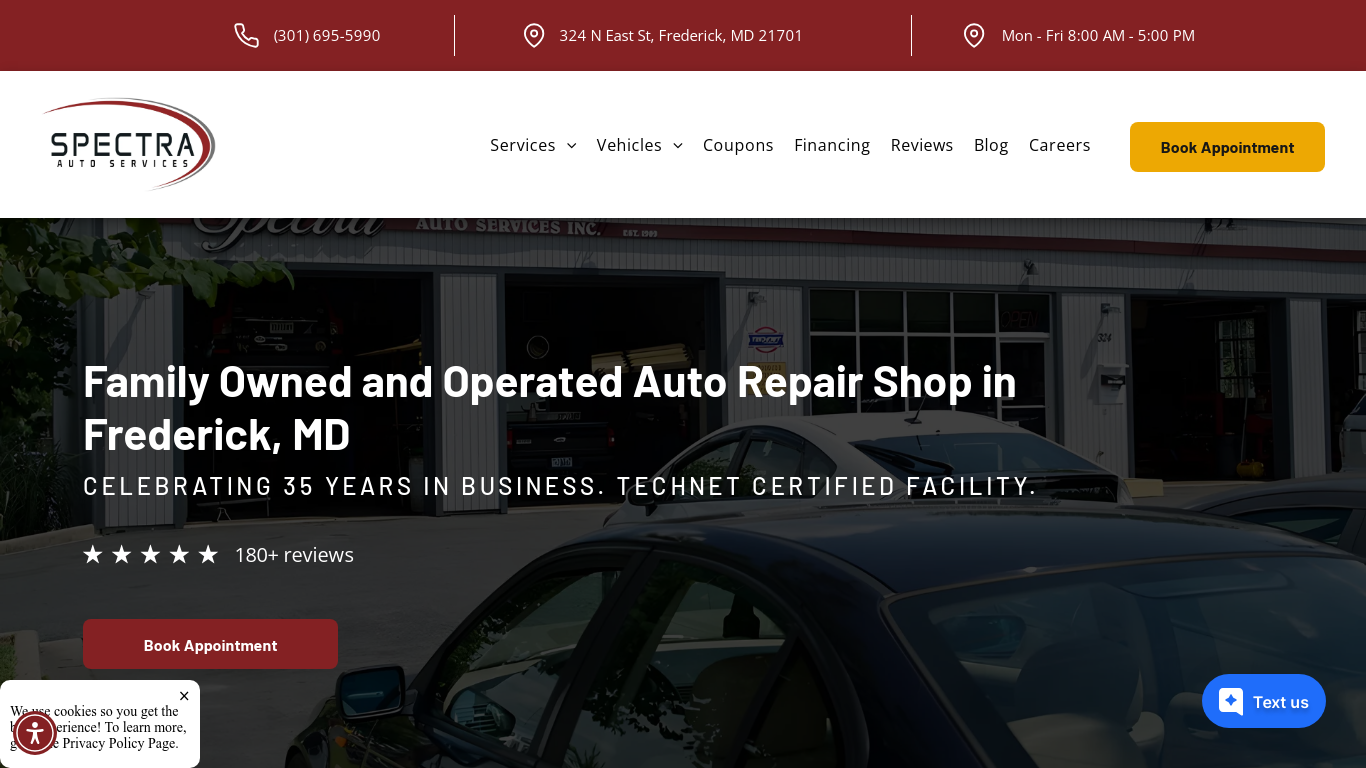 Auto Repair in Frederick, MD | Spectra Auto Services