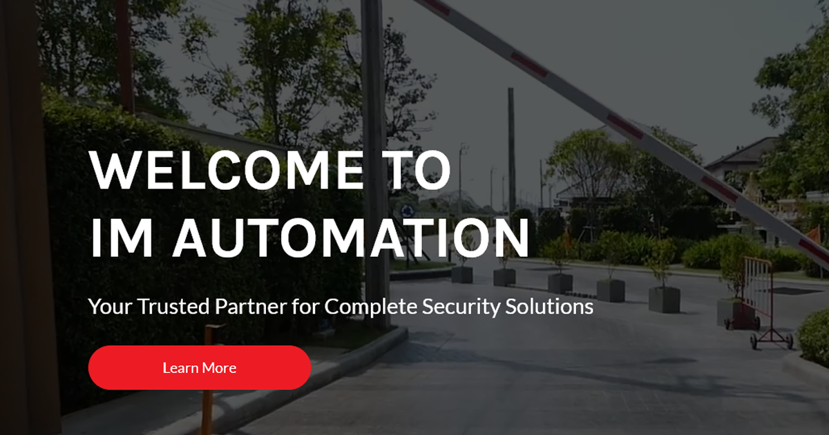 Home and Business Security Systems | IM Automation