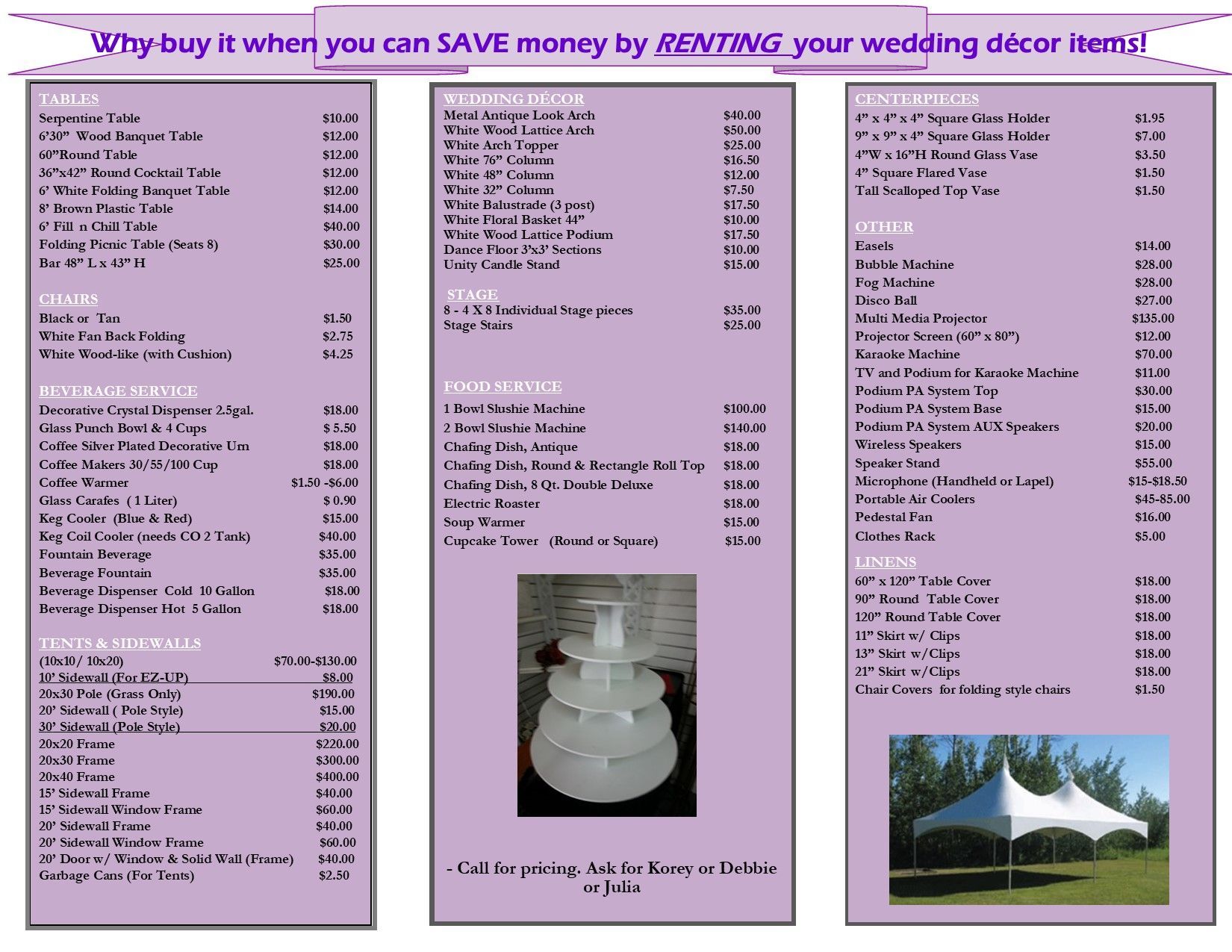 Party & Events Rental | Buffalo, MN | Klatt True Value Rental