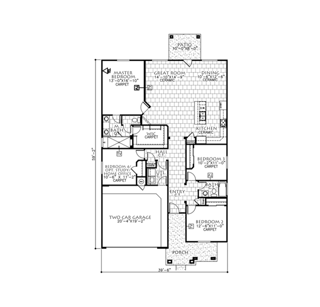 Classic American Home Floor Plans Lori Fashionable House Plan One